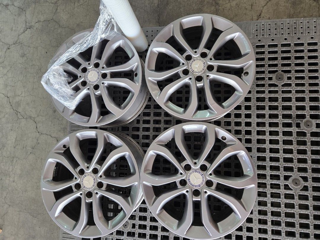Mercedes C180 W205 Rims, Auto Accessories on Carousell