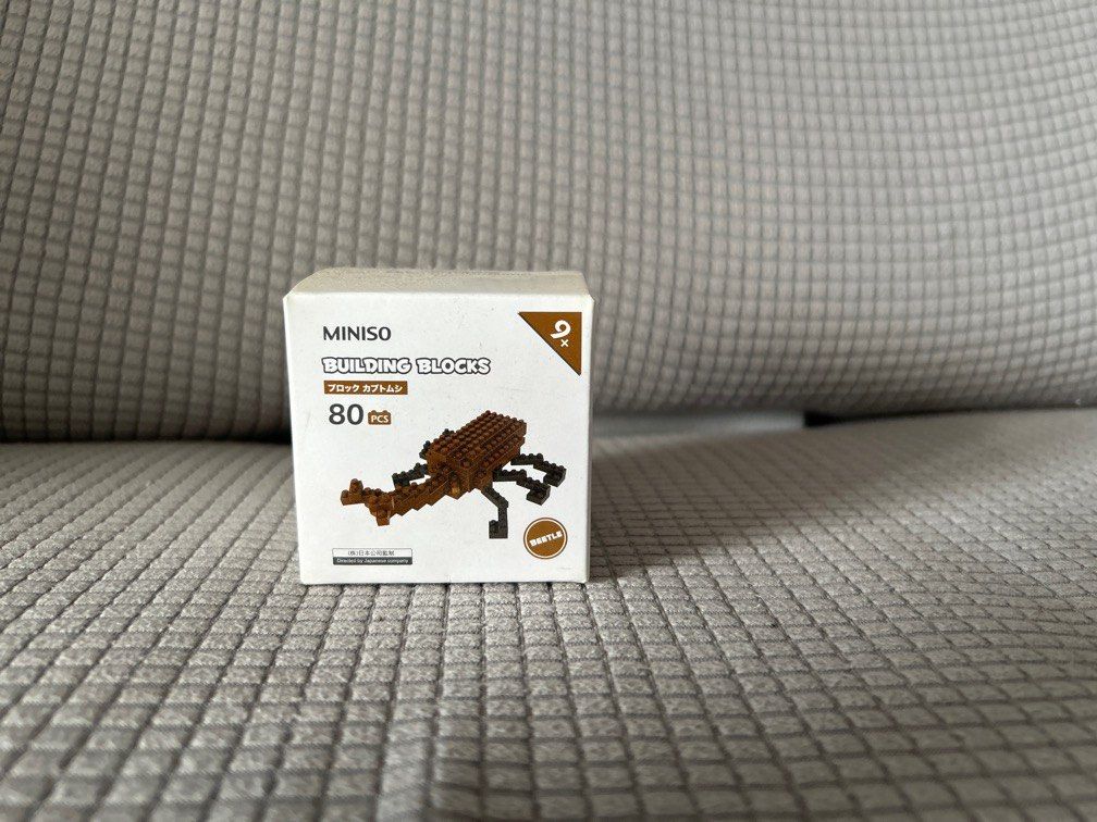 Miniso Japan Beetle Lego, Hobbies & Toys, Toys & Games on Carousell