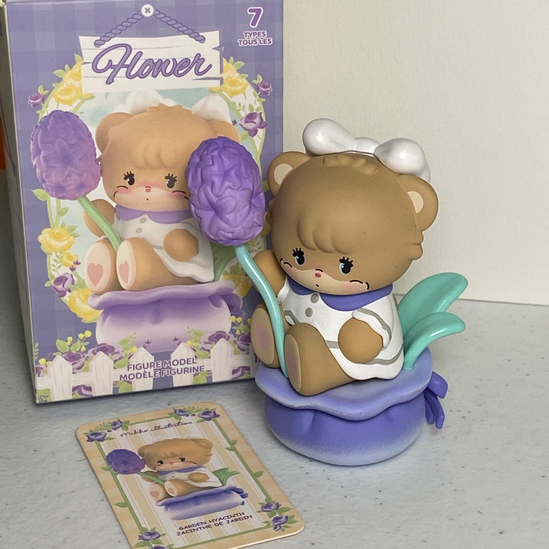 [super sale] Miniso Mikko Flower series blind box figure model (tags ...