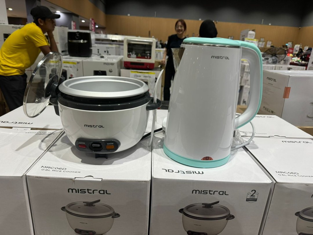 MISTRAL RICE COOKER & KETTLE, TV & Home Appliances, Kitchen Appliances ...