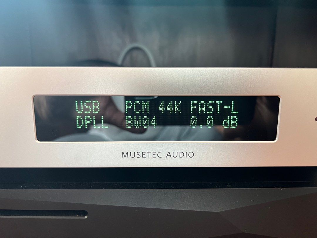 Rare Musetec MH-DA005 DAC current model NOT Rockna holo denafrips ...