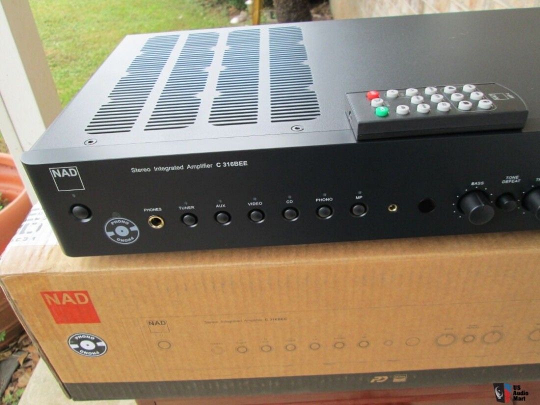NAD C316 BEE V2 all analogue Budget Integrated HiFi amp with Toroidal ...