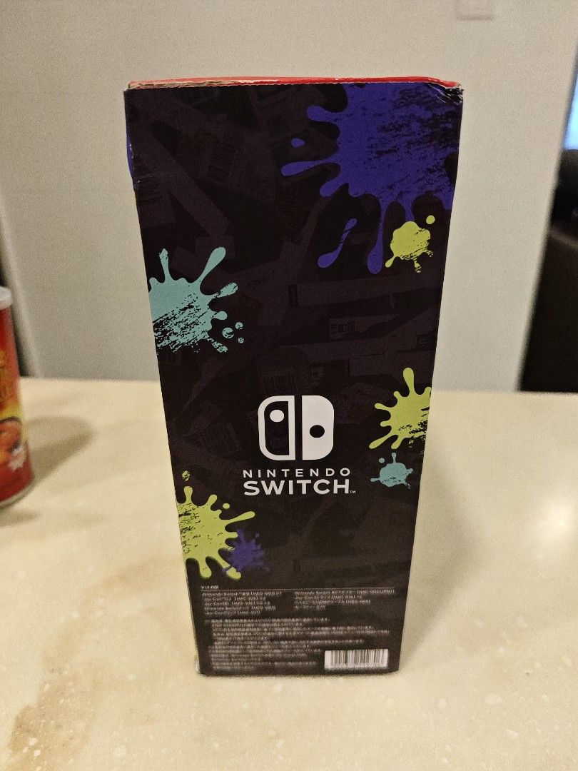 (New) Nintendo Switch OLED Console - Splatoon 3 Edition (Japan set ...