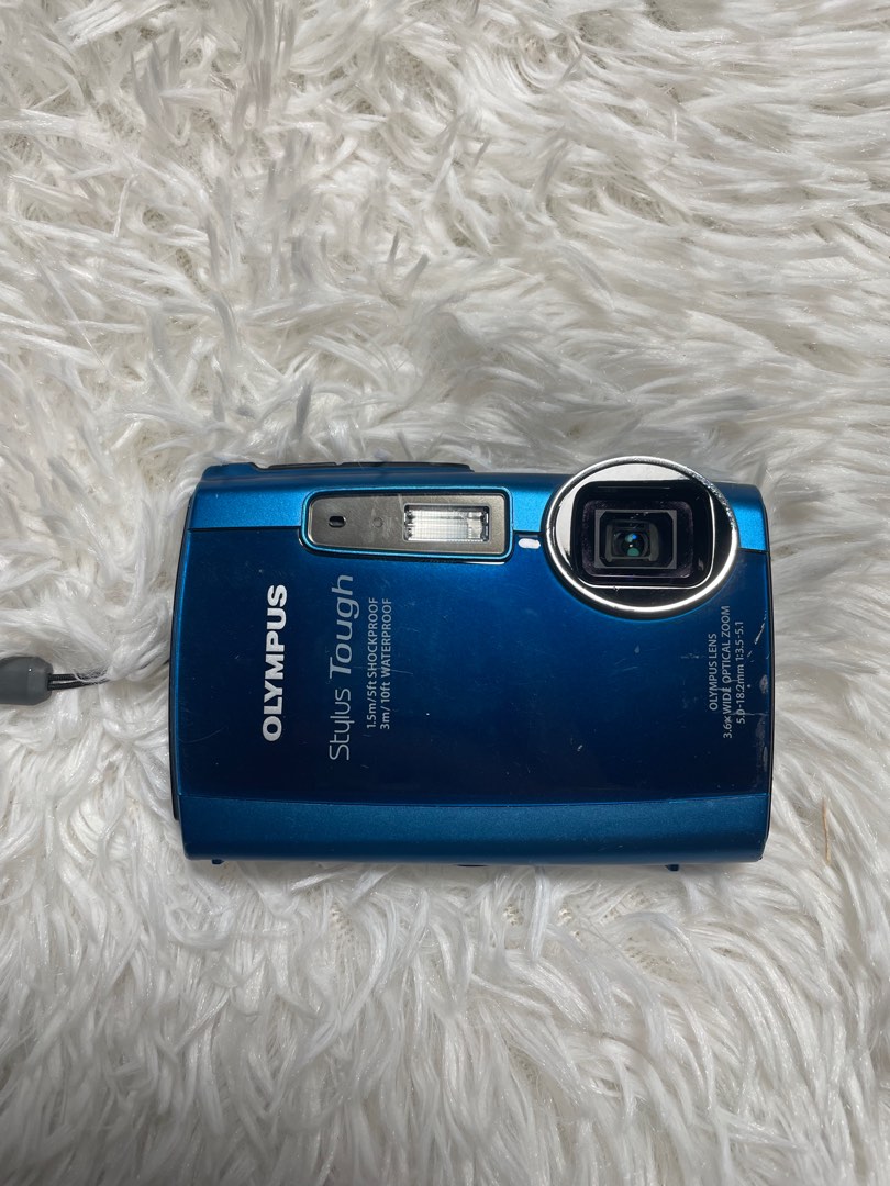 Olympus Stylus Tough 3000 CCD Digital Camera, Photography, Cameras on ...