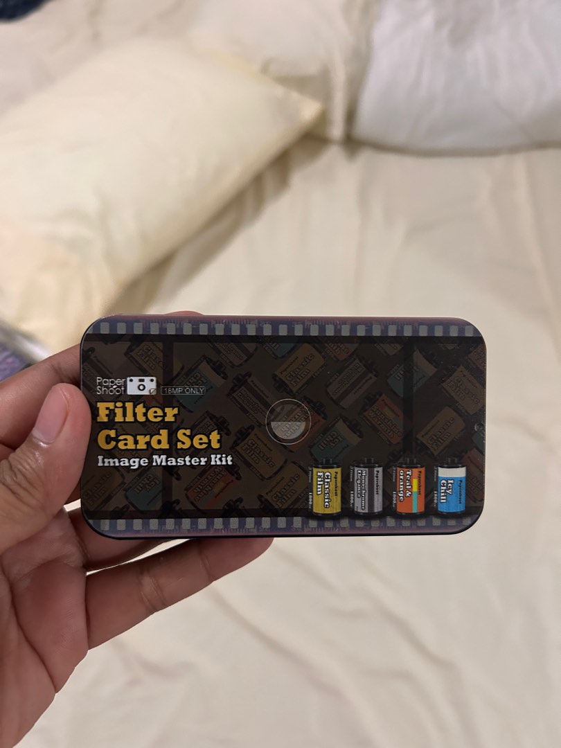 Papershoot filter card, Photography, Cameras on Carousell