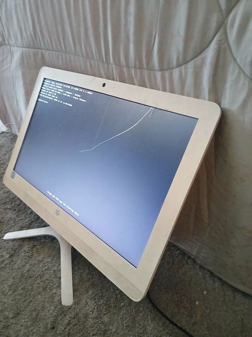 PC Komputer All In One HP Intel Core I3 layar 20"Inch, Elektronik ...