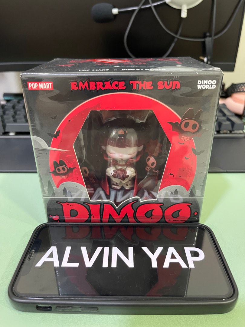 Pop Mart Dimoo Embrace the Sun Figure (Halloween), Hobbies & Toys, Toys ...
