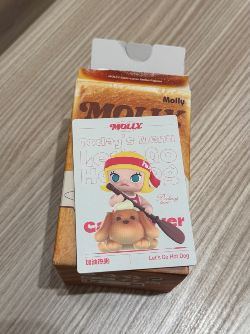 (WTT/WTS) Pop Mart Molly Carb Lover - Lets Go Hot Dog, Hobbies & Toys ...