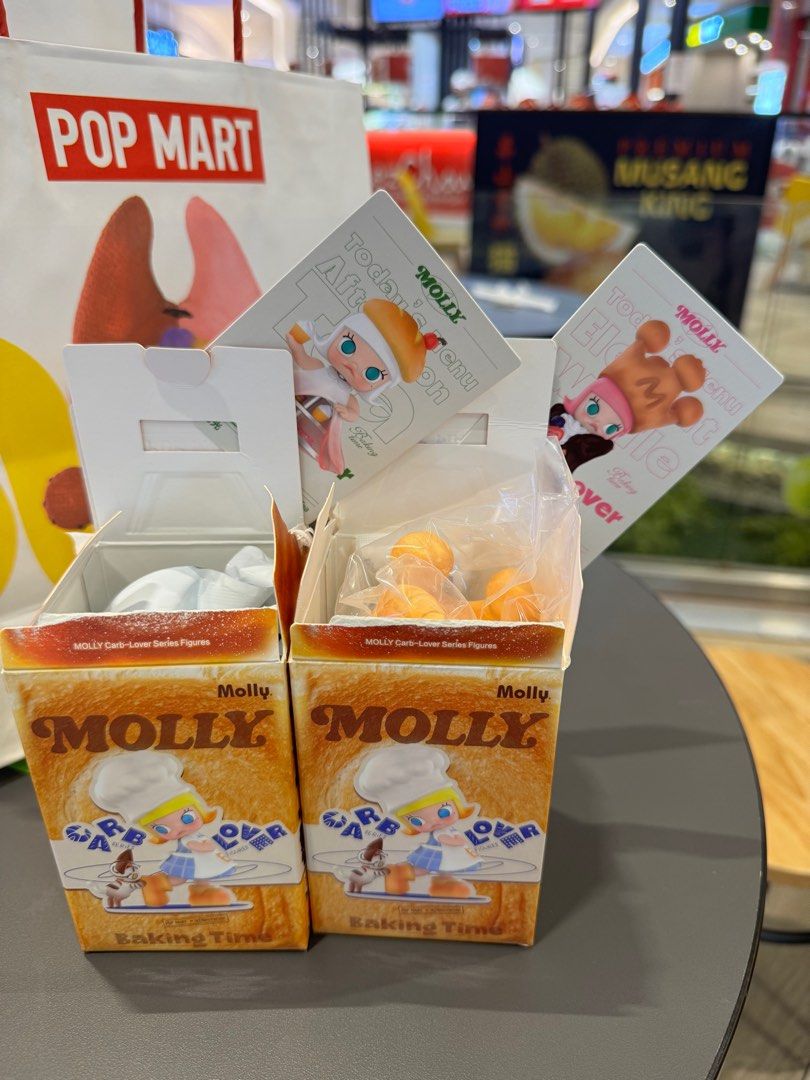 Popmart Molly Bread, Hobbies & Toys, Toys & Games on Carousell