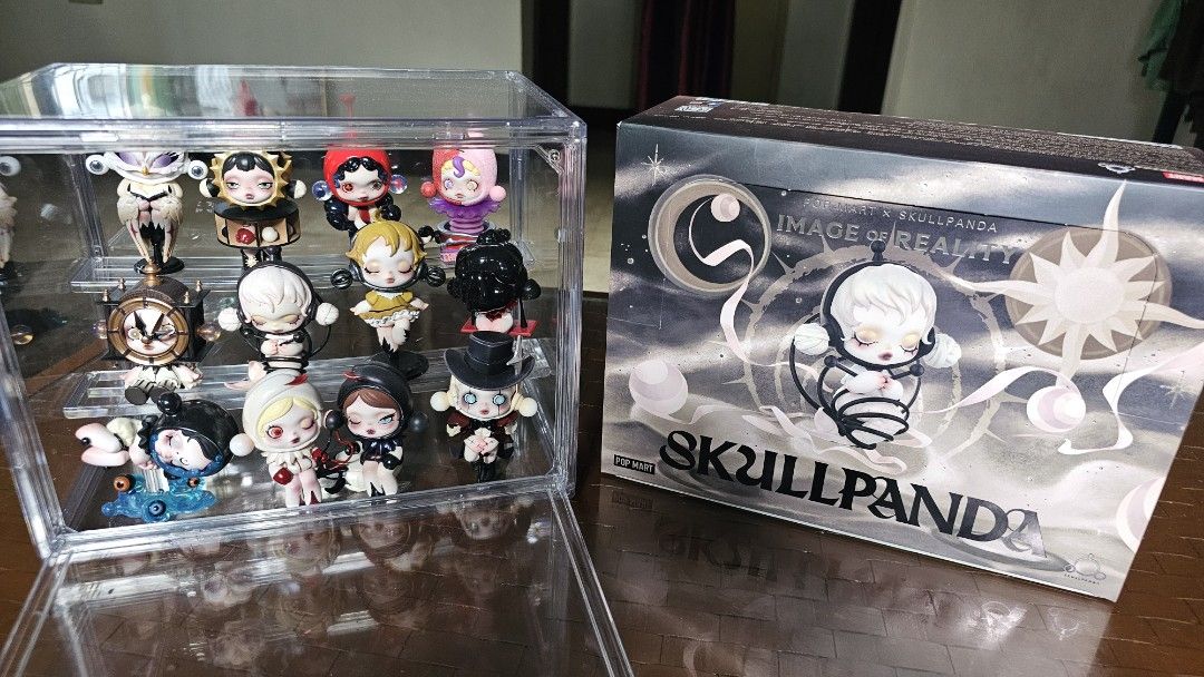 Popmart Skull panda, image of reality (set), Hobbies & Toys, Toys ...
