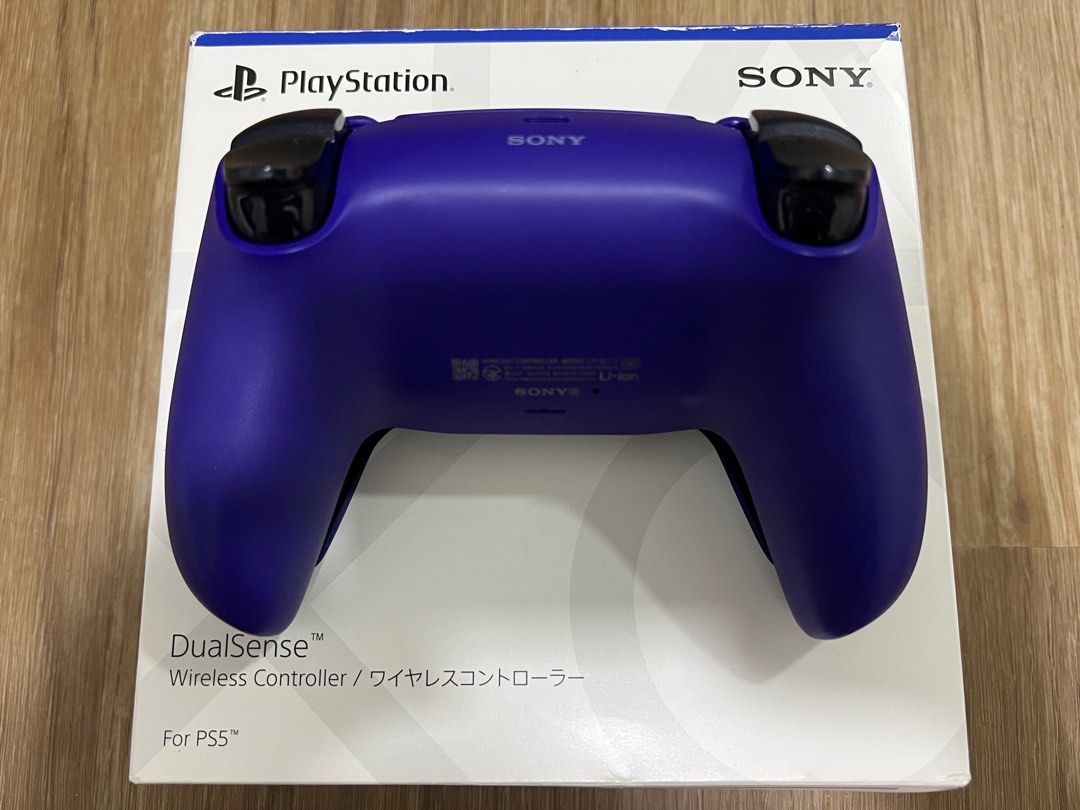 PS5 DS5 Controller Purple Japan Set With Box, Video Gaming, Gaming ...