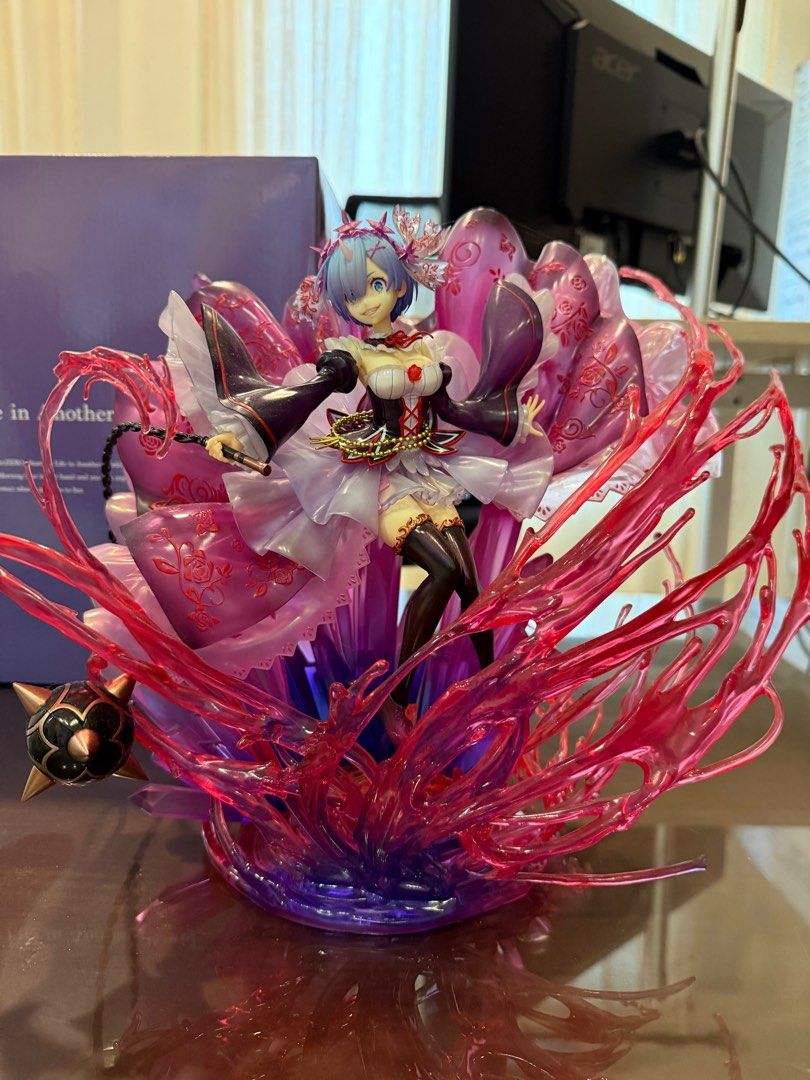 Re:Zero Demon Rem Crystal Dress Ver Original SSF, Hobbies & Toys ...