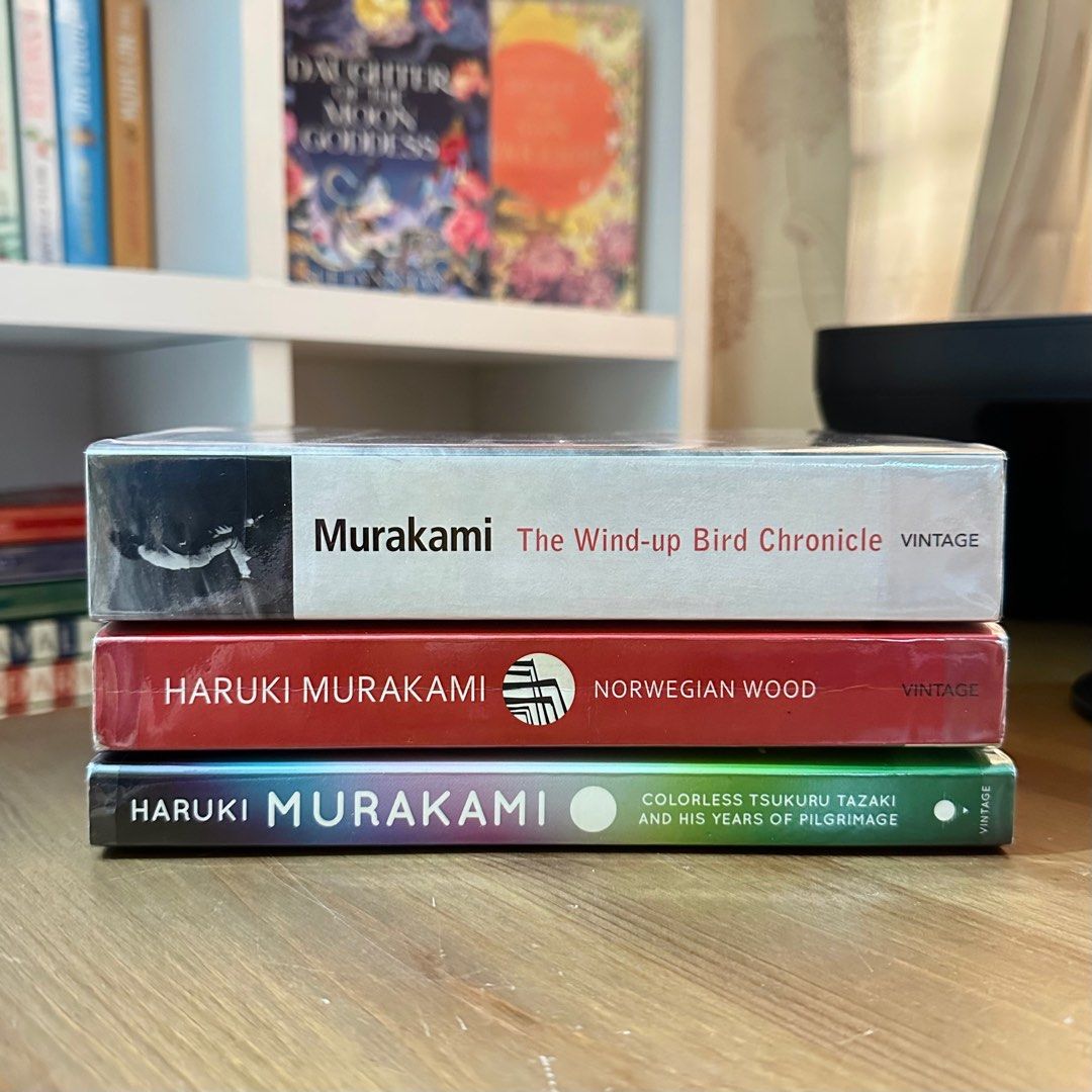 [RM35 EACH] Haruki Murakami books - Preloved English Fiction Asian ...