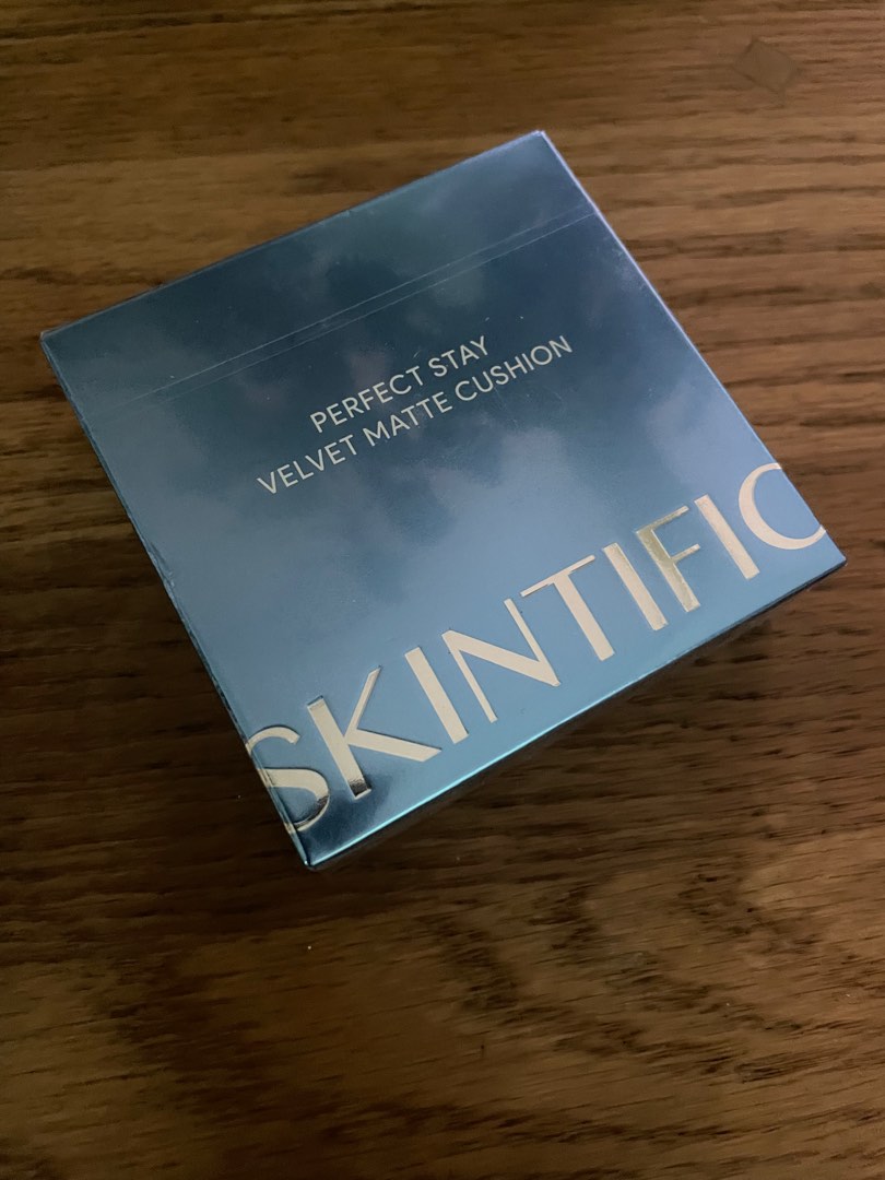 skintific blue cushion foundation (still new), Beauty & Personal Care ...