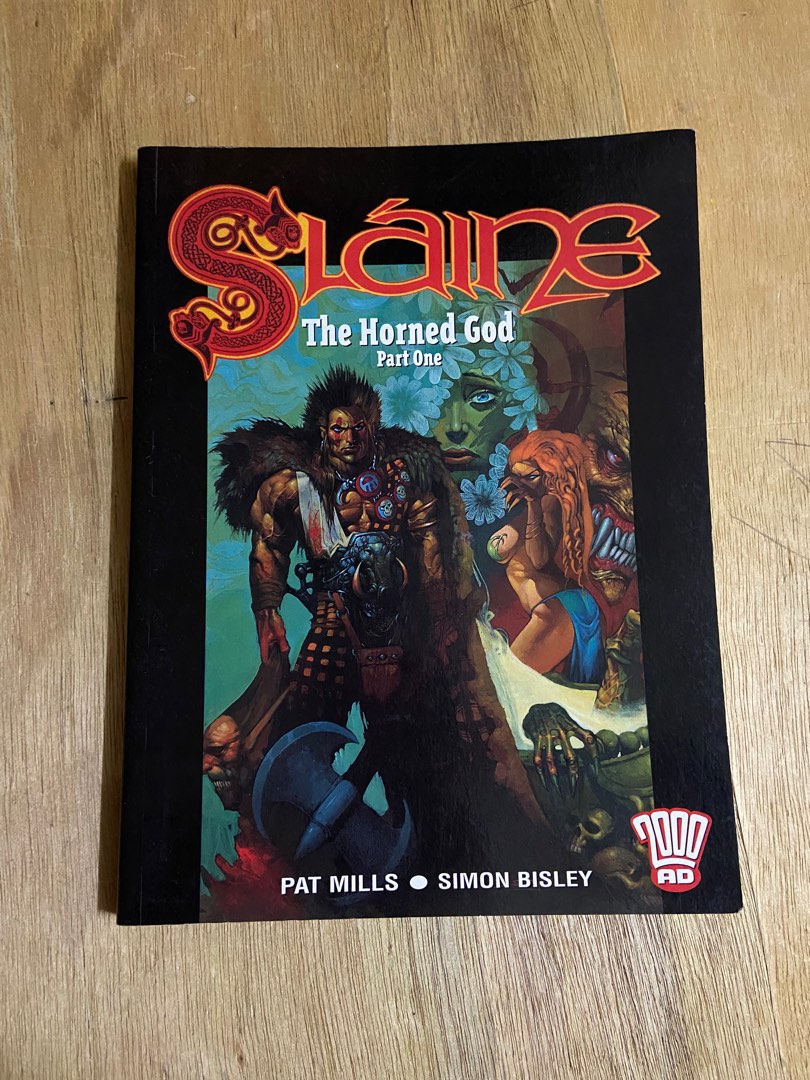 Slaine: The Honed God Part One by Pat Mills & Simon Bisley, Hobbies ...