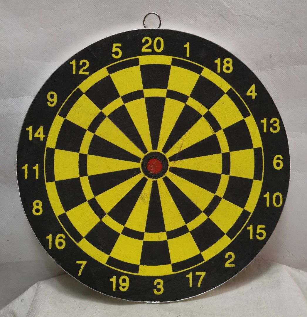 Small Dart Board with for Kids Children. Indoor Sports Games Board Game ...