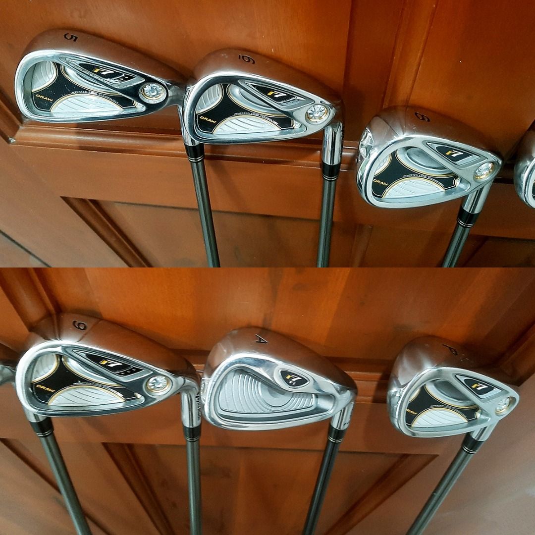 TAYLORMADE R7 6-piece Set (5, 6, 8, 9 irons, Pitching Wedge, Approach ...