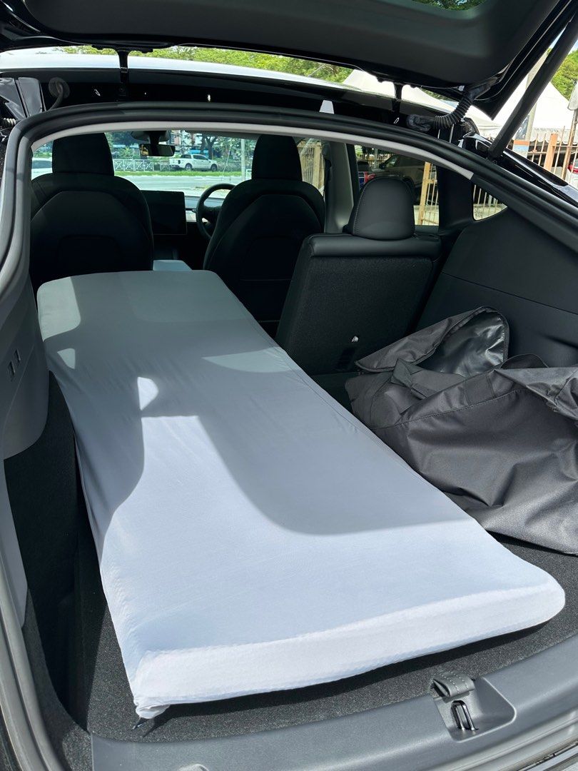 Tesla model y temai mattress single brand new rm 290 , Furniture & Home ...