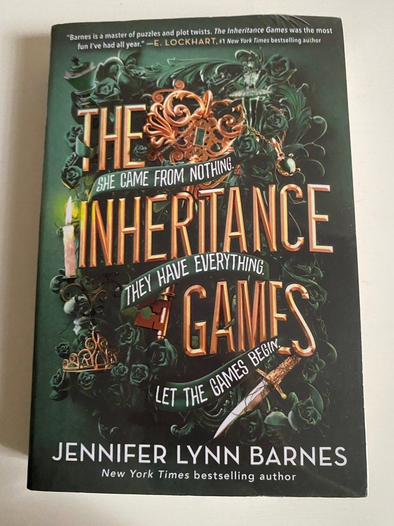 The Inheritance Games by Jennifer Lynn Barnes, Hobbies & Toys, Books ...