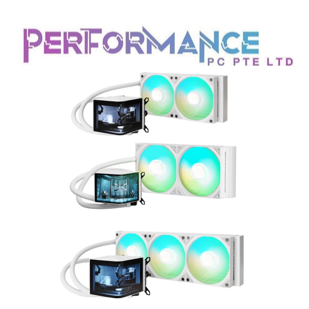 TRYXZONE TRYX PANORAMA ARGB 240 / 280 / 360 Black / White L-shaped ...