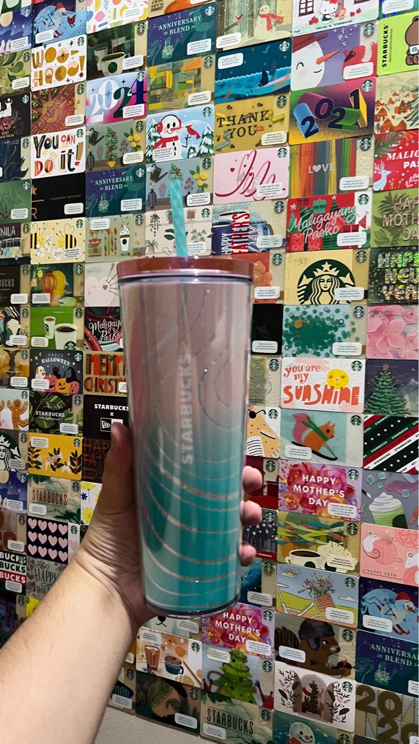 Starbucks Traditions Turquoise Cold Cup 2025, Hobbies & Toys ...