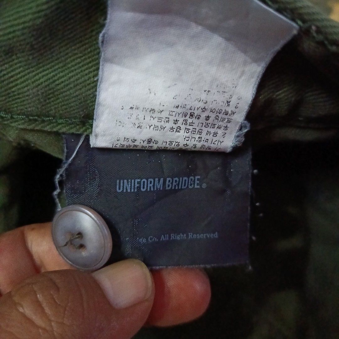 Uniform bridge army style, Men's Fashion, Bottoms, Jeans on Carousell