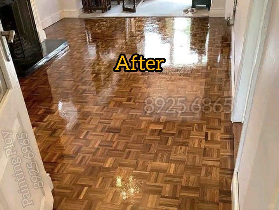 Varnish /wooden floor polish /parquet floor polishing service /wooden ...