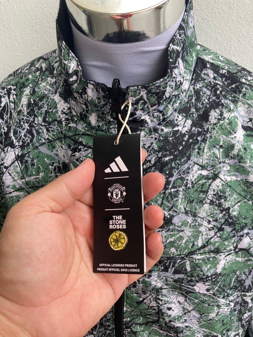 Vintage Adidas Stone Roses Jacket Jersey Jersi Reversible Rare, Men's ...