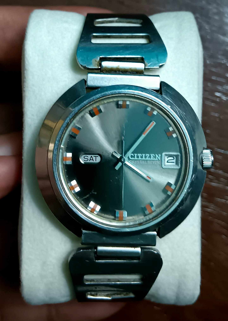 Vintage Citizen Crystal Seven Custom 23 Jewels Automatic March of 1968 ...