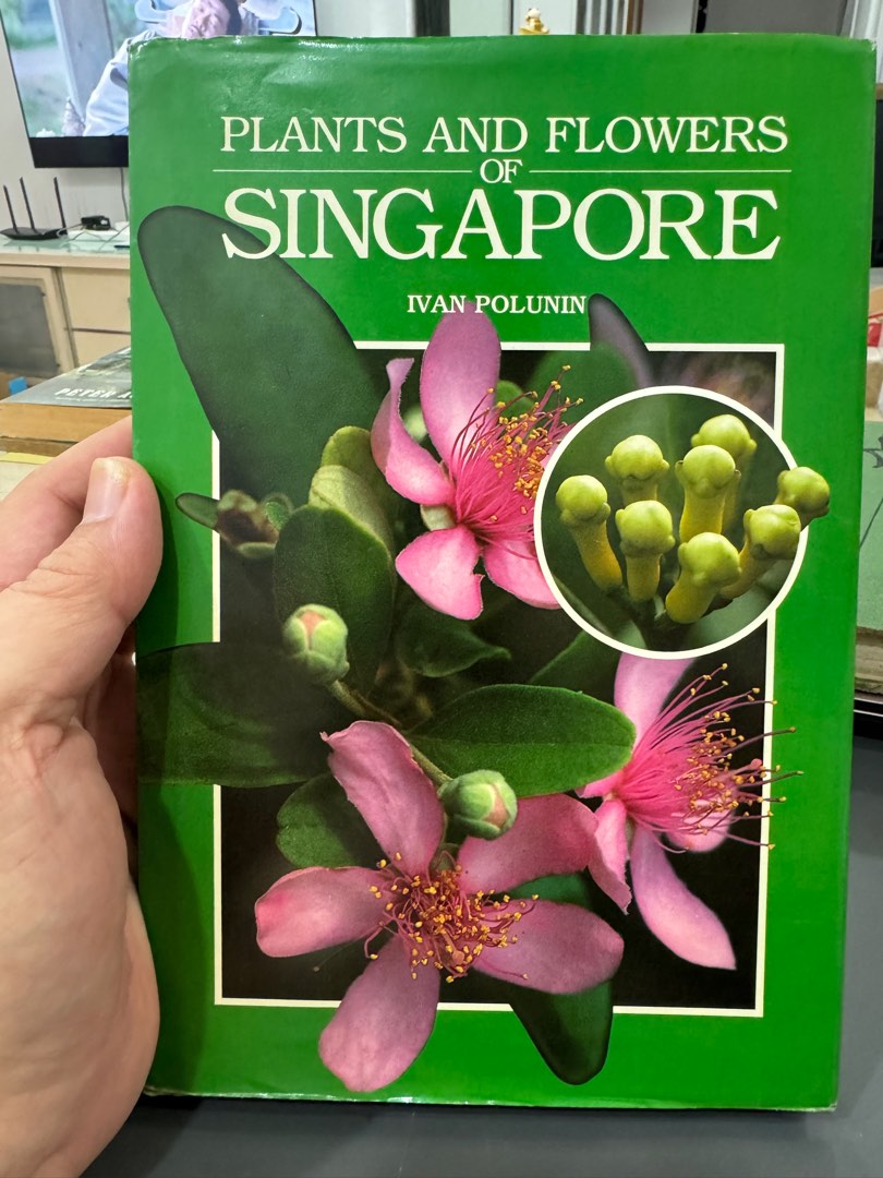 VINTAGE HARDCOVER BOOK: Plants and Flowers of Singapore by Ivan Polunin ...