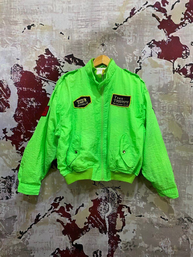 Vintage Jacket Triumph Racing F1 Team, Men's Fashion, Coats, Jackets ...