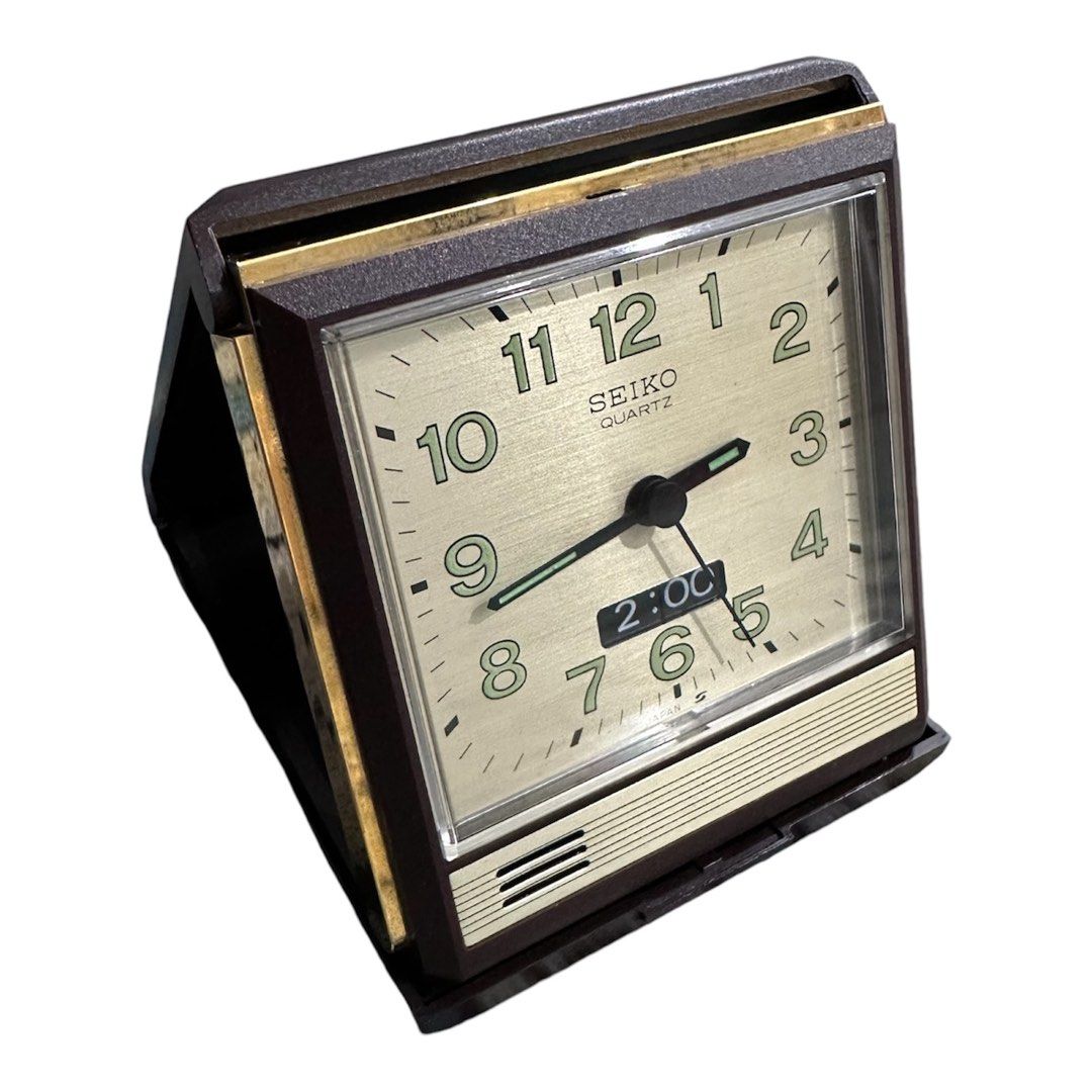 VINTAGE SEIKO SEIKOSHA JAPAN TRAVEL CLOCK, Hobbies & Toys, Collectibles ...