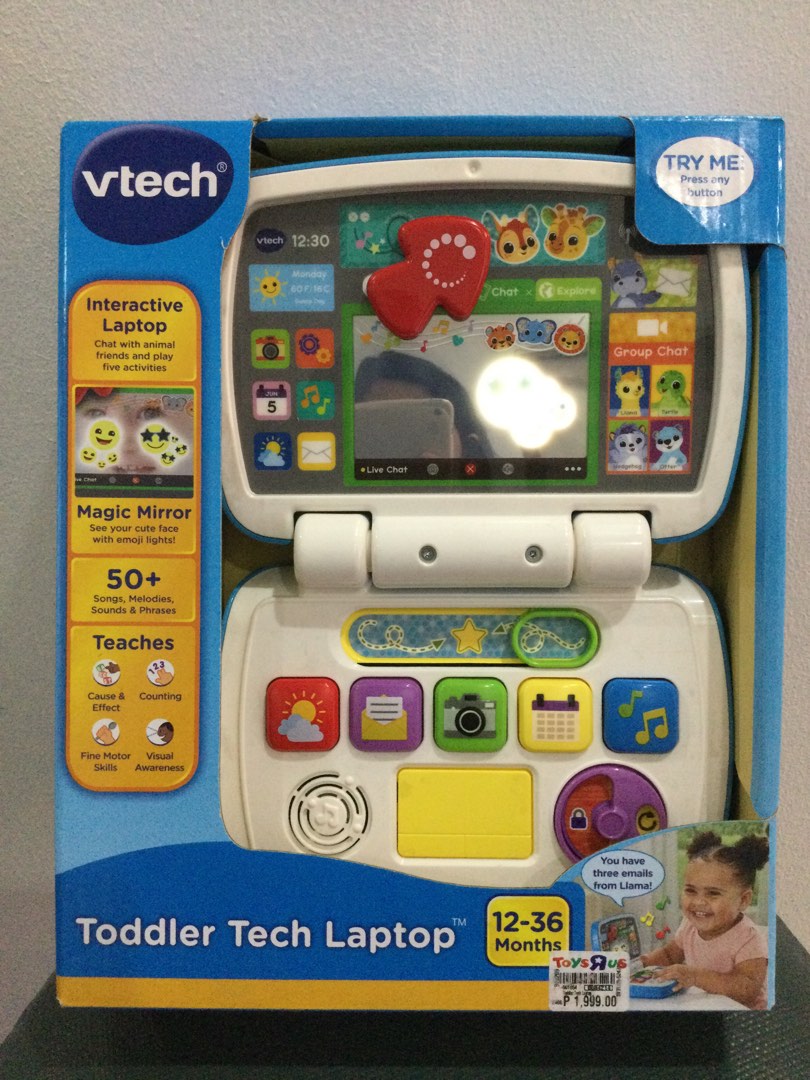Vtech Toddler Tech Laptop New, Babies & Kids, Infant Playtime on Carousell