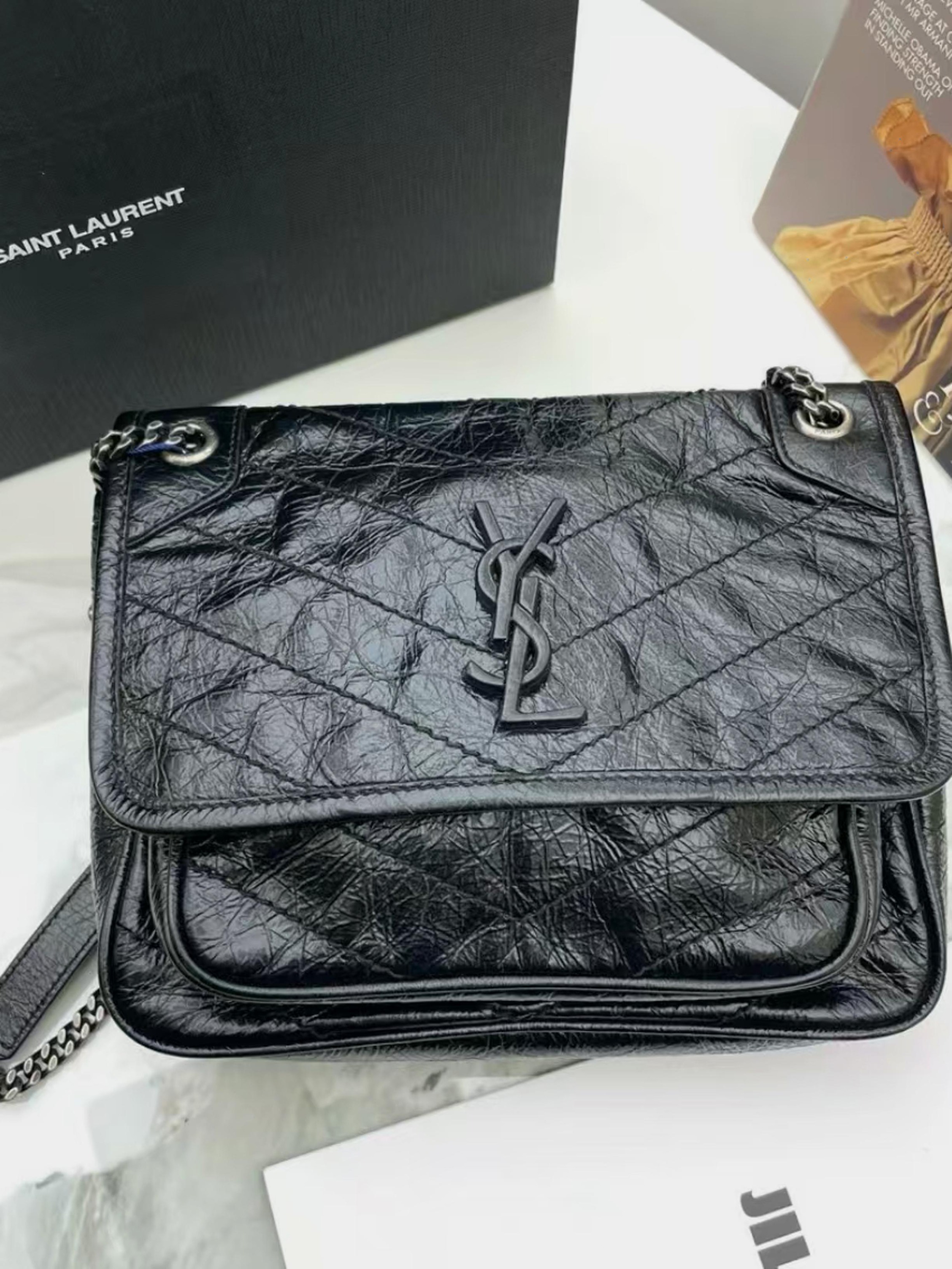 ysl niki small size , Luxury, Bags & Wallets on Carousell
