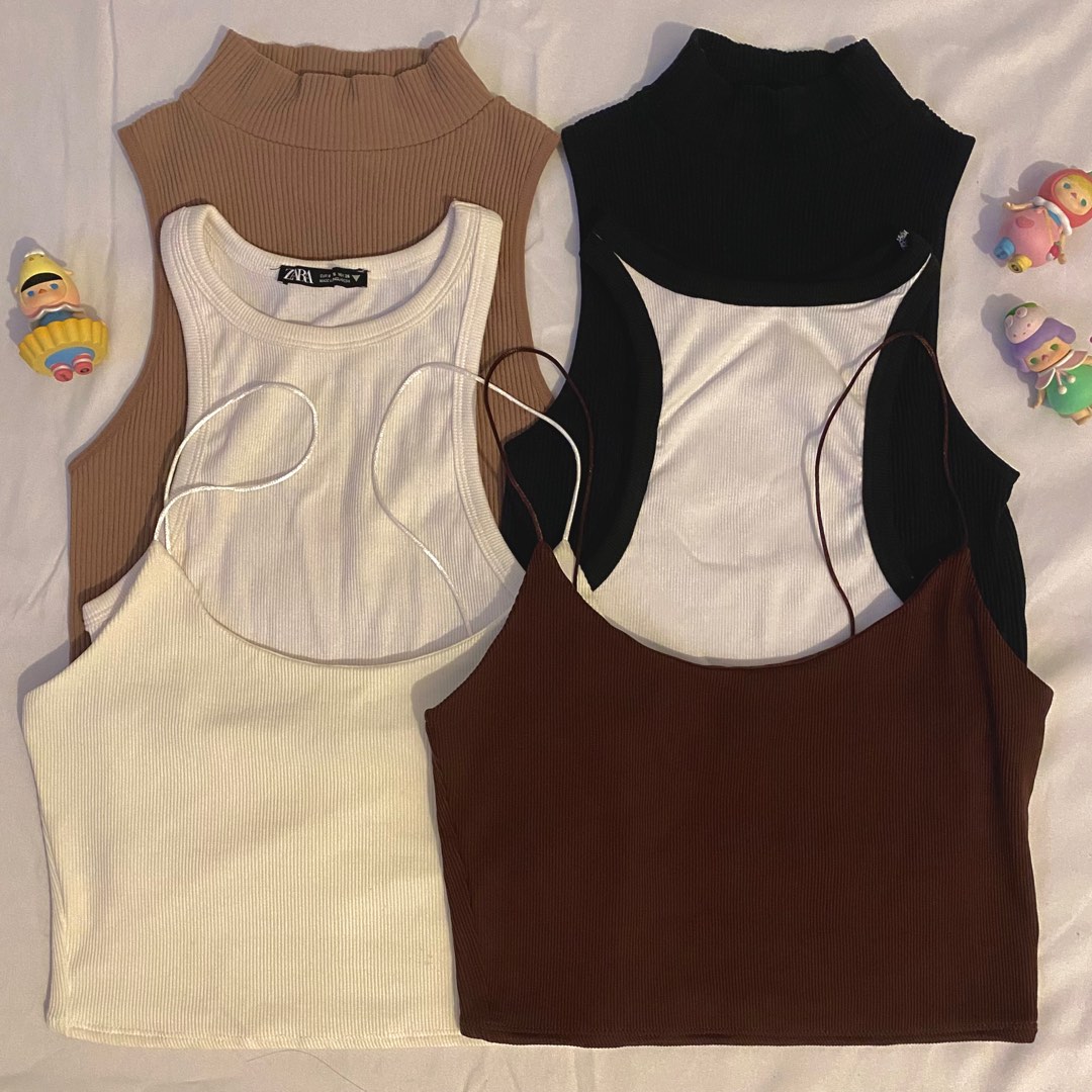 Zara Assorted Tops, Women's Fashion, Tops, Sleeveless on Carousell
