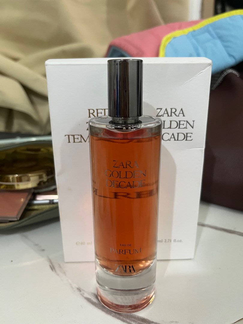 Zara Golden Decade 80ml, Beauty & Personal Care, Fragrance & Deodorants ...