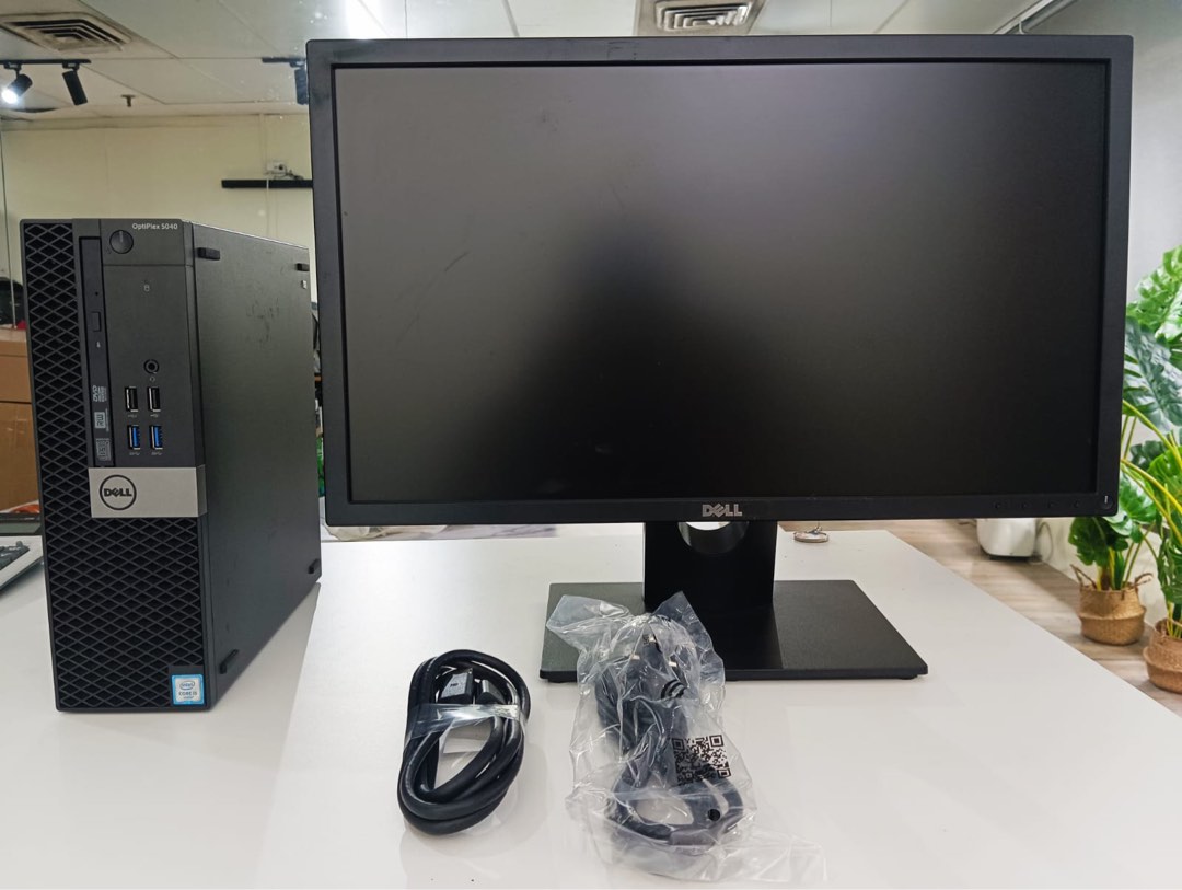 1 set of Dell OptiPlex 5040 Desktop with 23” Monitor, Computers & Tech ...