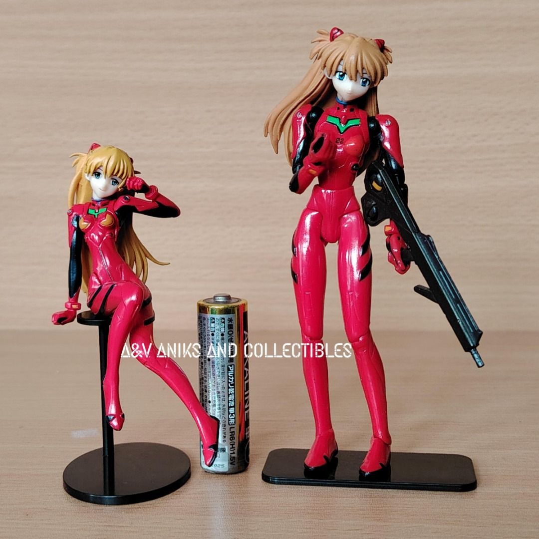 [ AUTHENTIC ] Evangelion Assorted Figures - Rei / Asuka / Mari / Nagisa ...