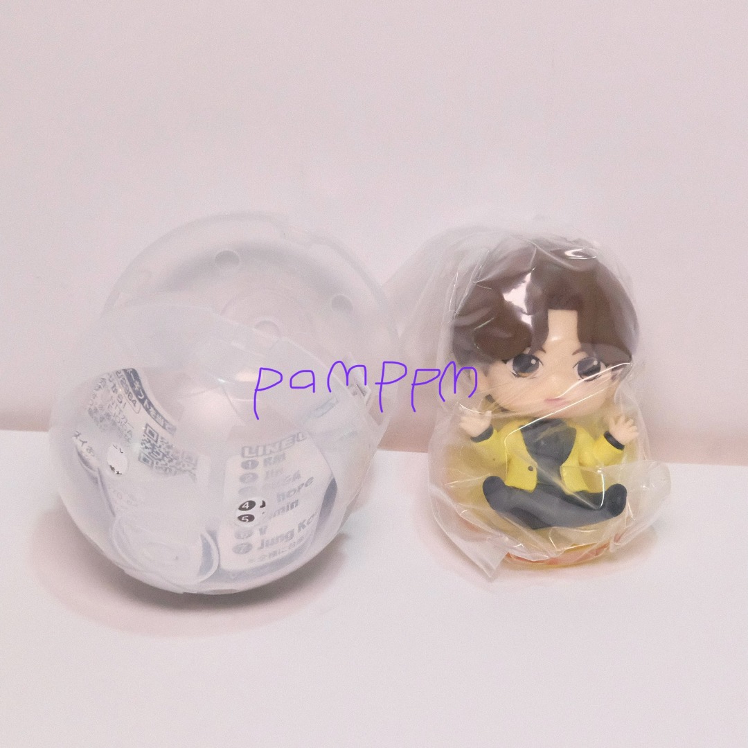[ LOOSE ] Bandai Gashapon TinyTAN Suwarasetai (BTS) V Oppa, Hobbies & Toys, Toys & Games on ...