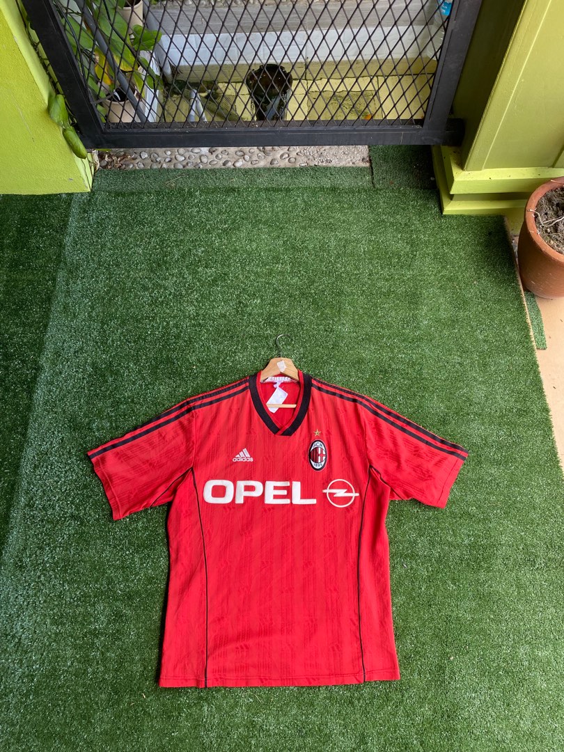 AC MILAN 1999 2000 TRAINING KIT, Men's Fashion, Tops & Sets, Tshirts ...
