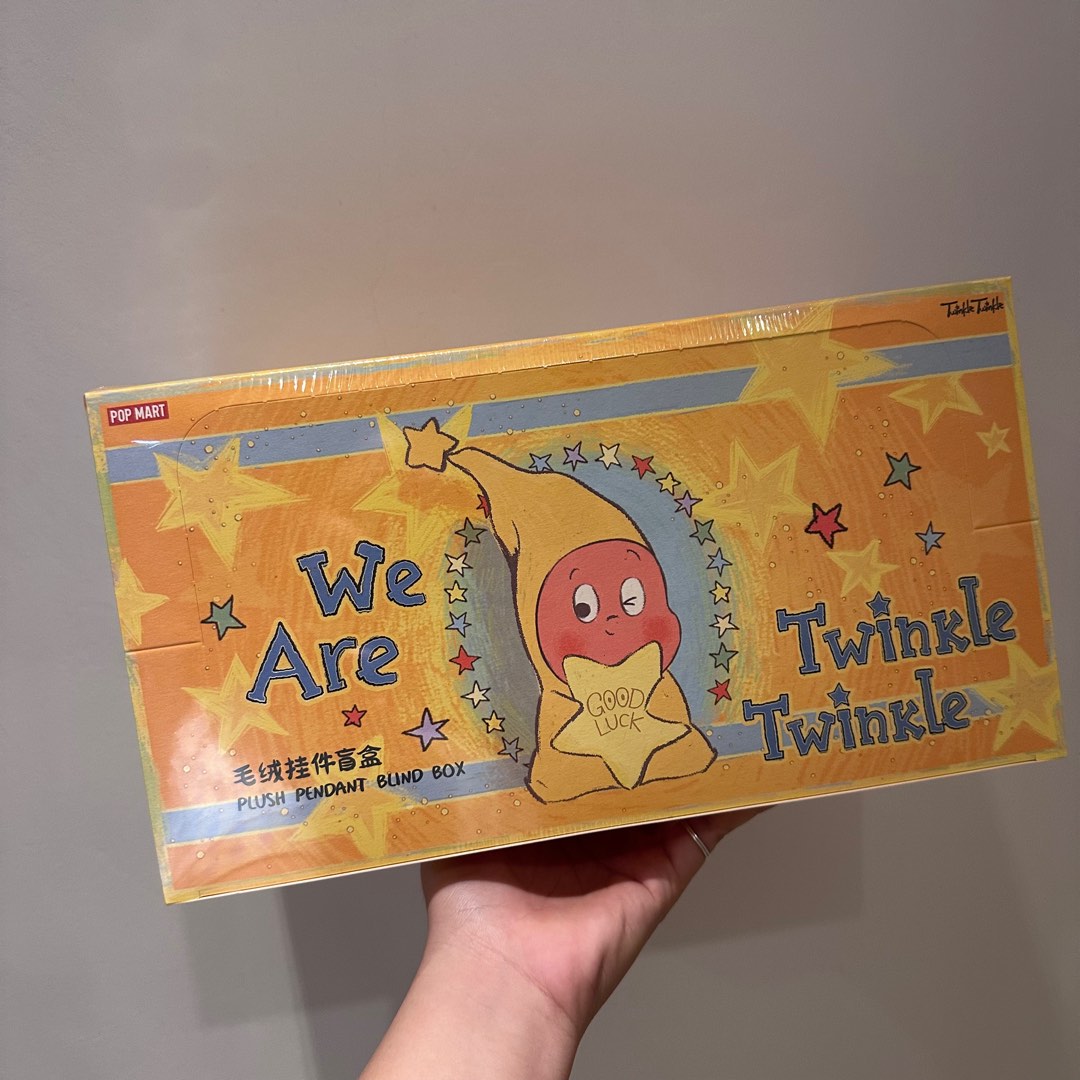 Authentic We Are Twinkle Twinkle Plush Pendant Set, Hobbies & Toys ...