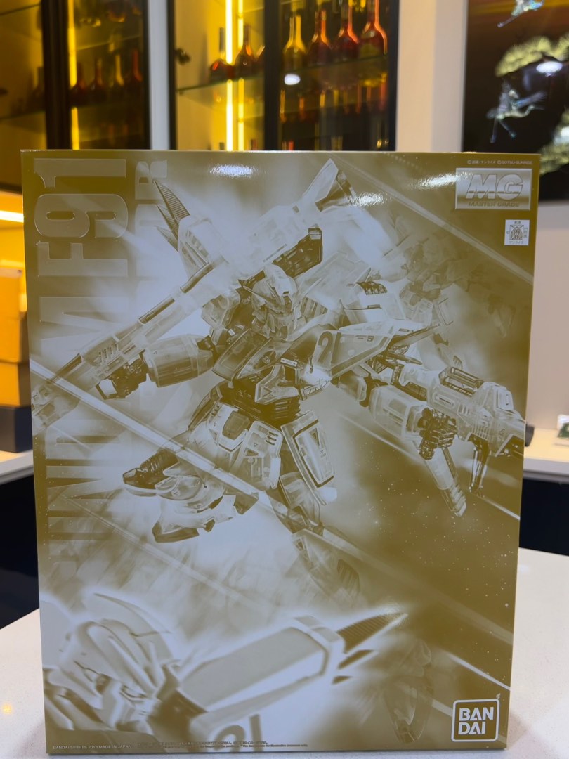 BANDAI MG 1/100 Gundam F91 Ver.2.0 (Afterimage Color), Hobbies & Toys ...