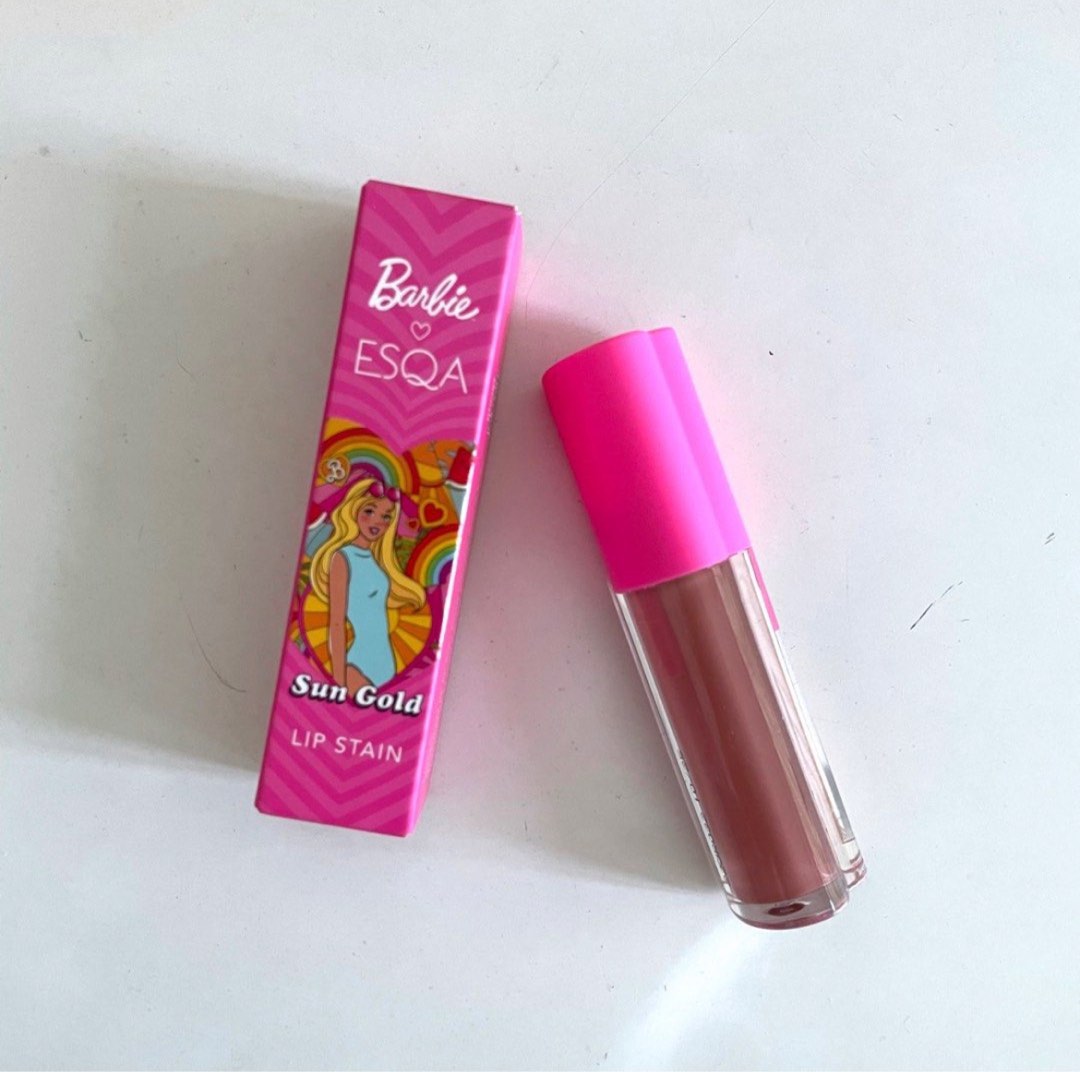 Barbie x Esqa Lip Stain - Coconut, Kesehatan & Kecantikan, Rias Wajah ...