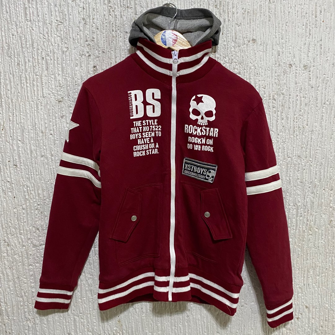 BATSU STUDIO Japan Insulated Varsity Jacket, Babies & Kids, Babies ...