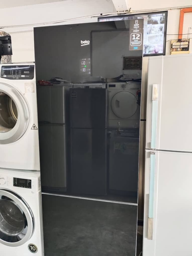 Beko Glass fridge, TV & Home Appliances, Other Home Appliances on Carousell
