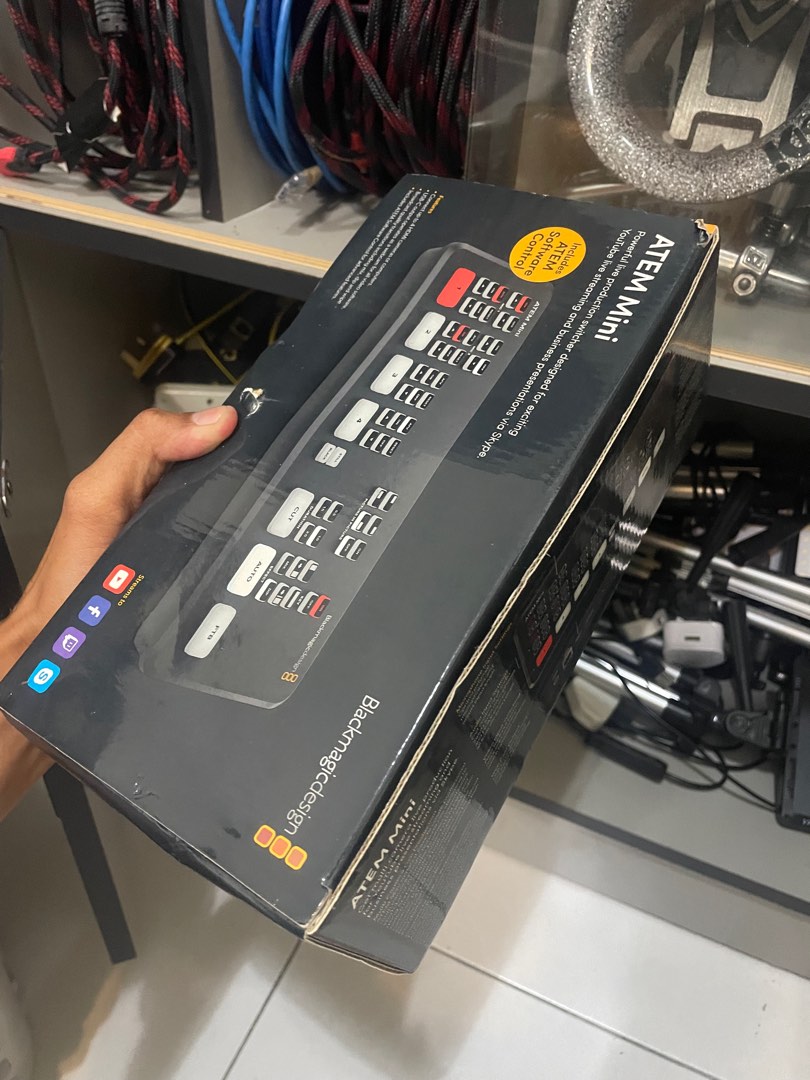 Blackmagic ATEM Mini switcher, Computers & Tech, Parts & Accessories ...