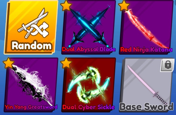 Blade ball swords, Video Gaming, Gaming Accessories, In-Game Products ...