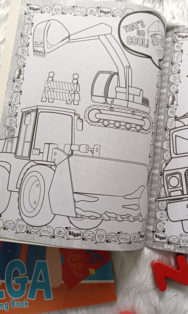 Blippi Coloring and Activity Books Set of 2, Hobbies & Toys, Books ...