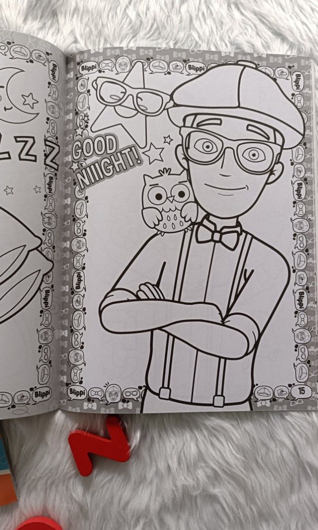 Blippi Coloring and Activity Books Set of 2, Hobbies & Toys, Books ...