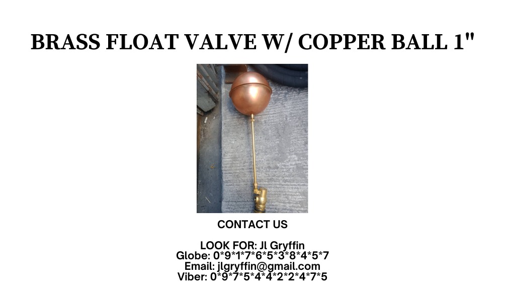 Brass Float Valve w/ Copper Ball 1", Commercial & Industrial ...